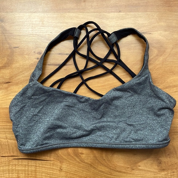 lululemon athletica | Other | Lululemon Sports Bra With Cross Cross ...